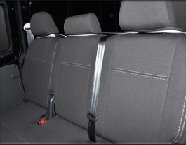REAR seat covers Full-length Custom Fit Volkswagen Caddy Mk.4 (2015-Now ...